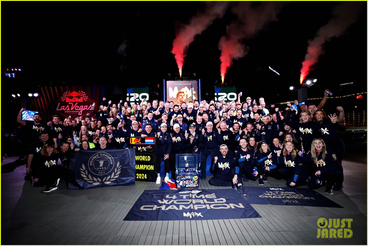 Max Verstappen Wins Formula 1 Driver Championship With Las Vegas Grand Prix Finish: Photo ...
