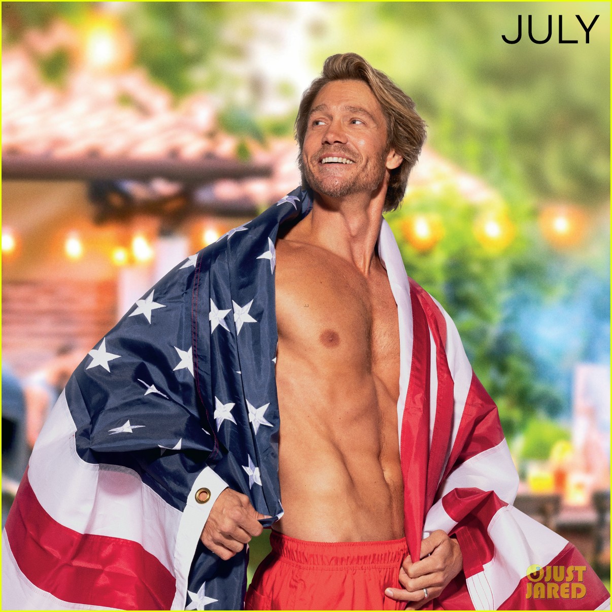 Chad Michael Murray Strips Shirtless for Steamy Calendar: See All 12 ...
