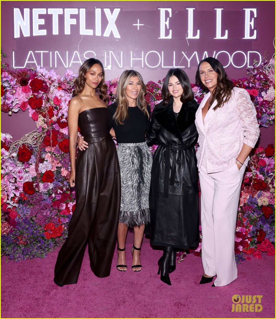Karla Sofía Gascón, Zoe Saldaña & Selena Gomez Honored at Netflix & Elle's Latinas In Hollywood ...