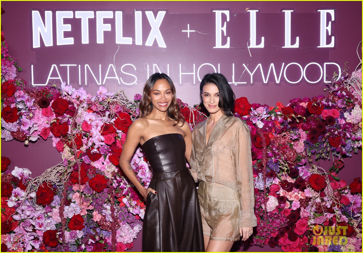 Karla Sofía Gascón, Zoe Saldaña & Selena Gomez Honored at Netflix & Elle's Latinas In Hollywood ...