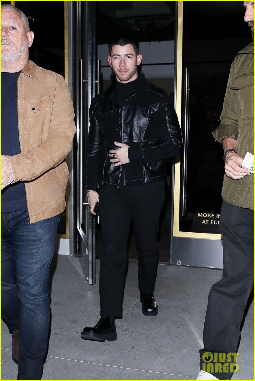 Photo: nick jonas night out 02 | Photo 5096061 | Just Jared ...