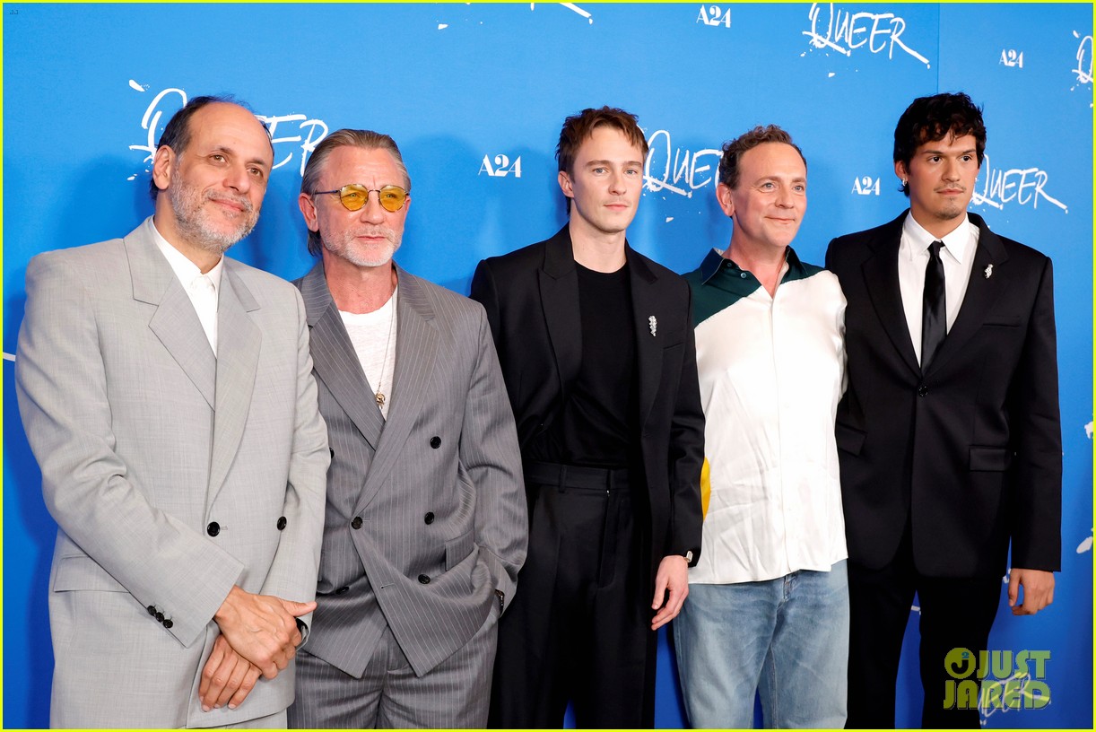 Daniel Craig & Drew Starkey Step Out for 'Queer' Premiere in L.A ...