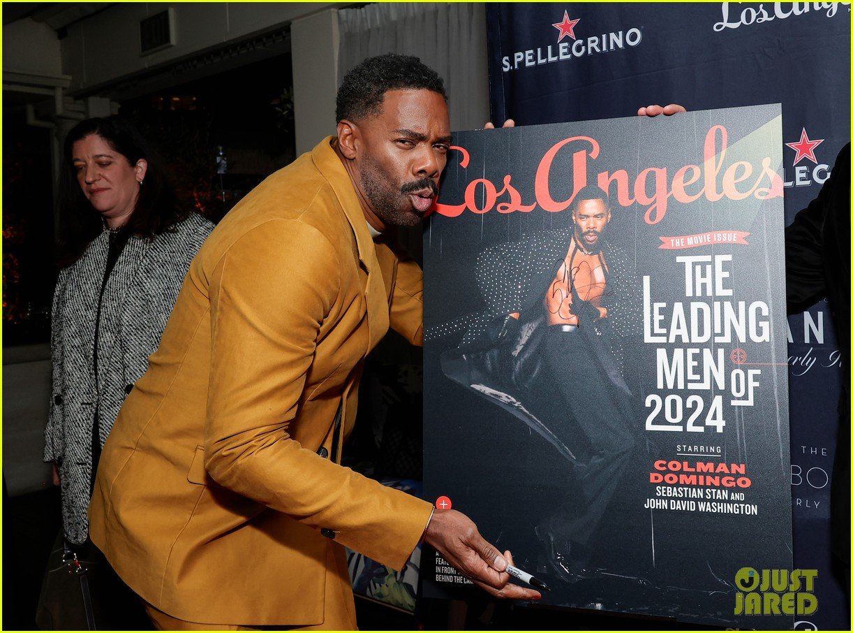 John David Washington, Colman Domingo, & Sebastian Stan Celebrate Their ...