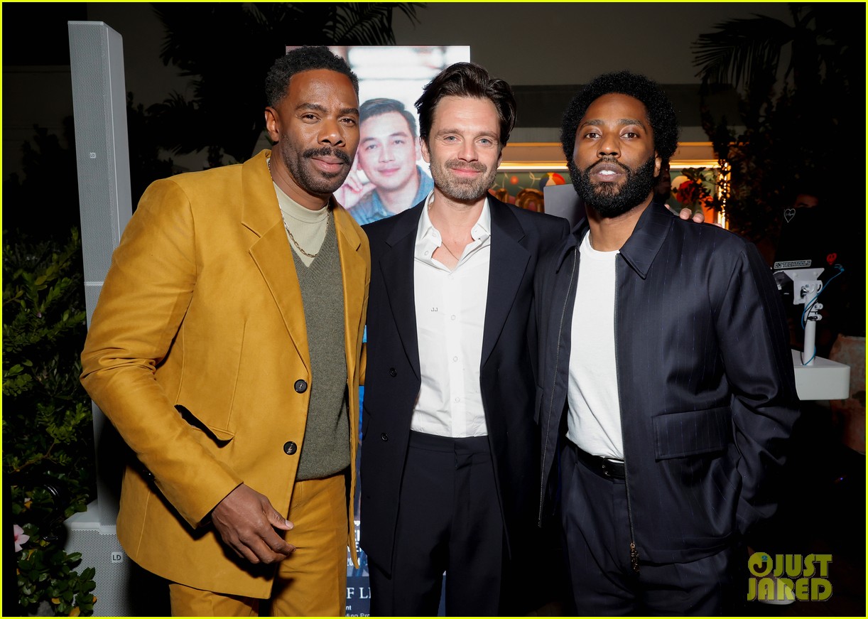 John David Washington, Colman Domingo, & Sebastian Stan Celebrate Their ...