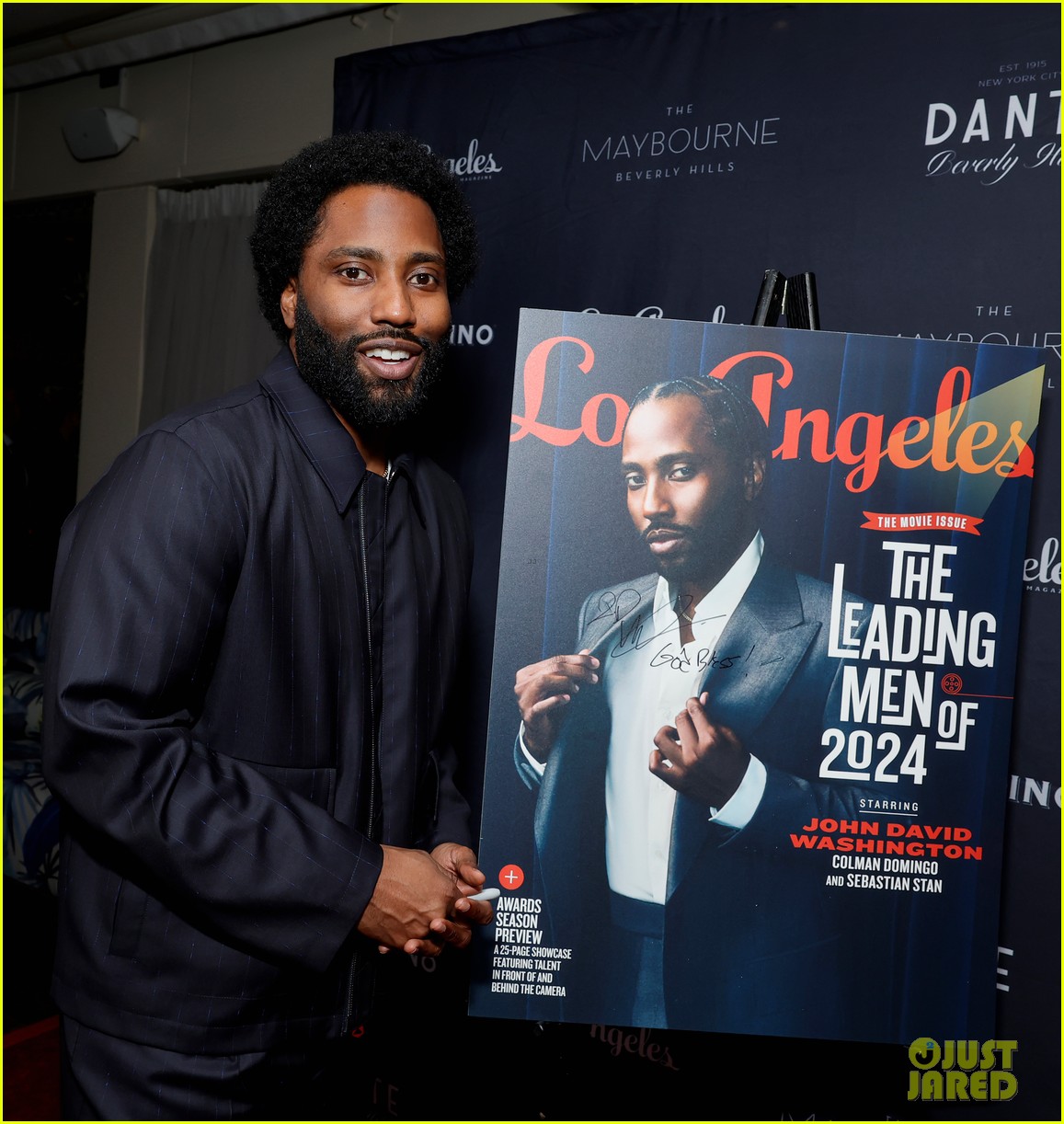 John David Washington, Colman Domingo, & Sebastian Stan Celebrate Their ...