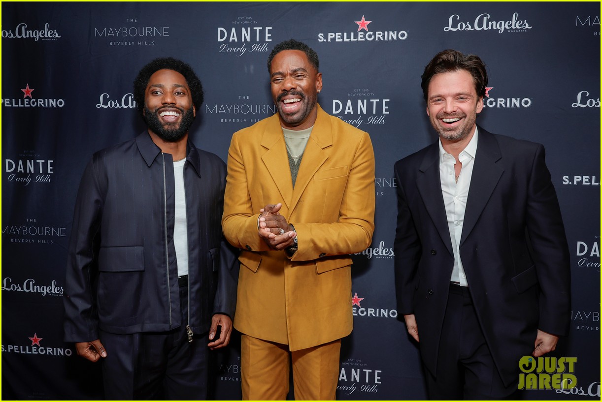 John David Washington, Colman Domingo, & Sebastian Stan Celebrate Their ...