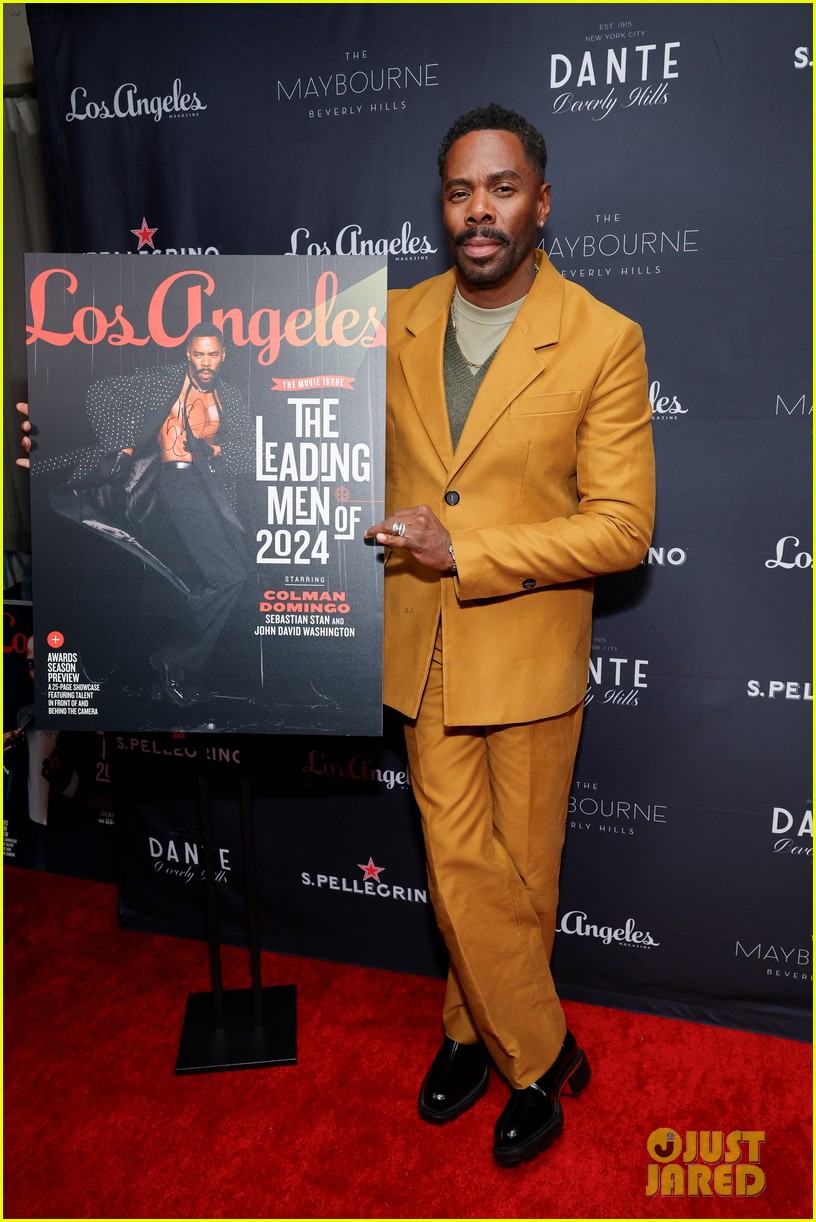 John David Washington, Colman Domingo, & Sebastian Stan Celebrate Their ...