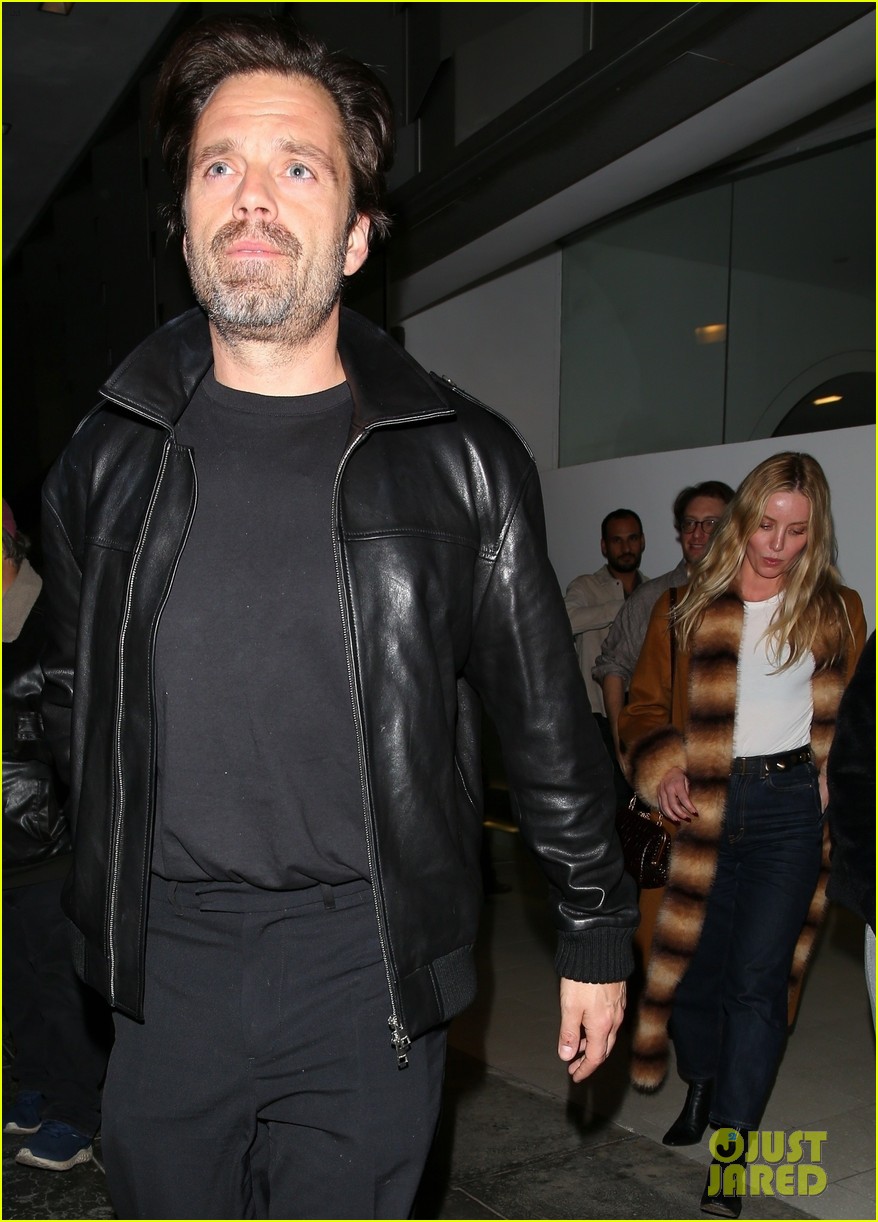 Sebastian Stan Enjoys Rare Night Out with Girlfriend Annabelle Wallis ...
