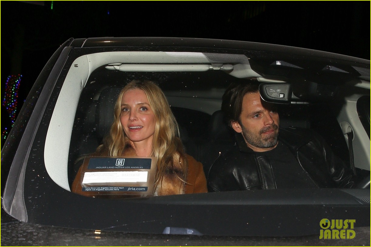 Sebastian Stan Enjoys Rare Night Out with Girlfriend Annabelle Wallis ...