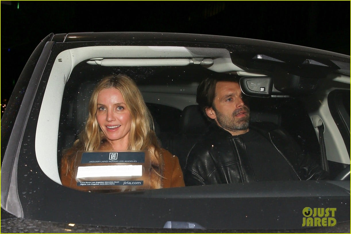 Sebastian Stan Enjoys Rare Night Out with Girlfriend Annabelle Wallis ...
