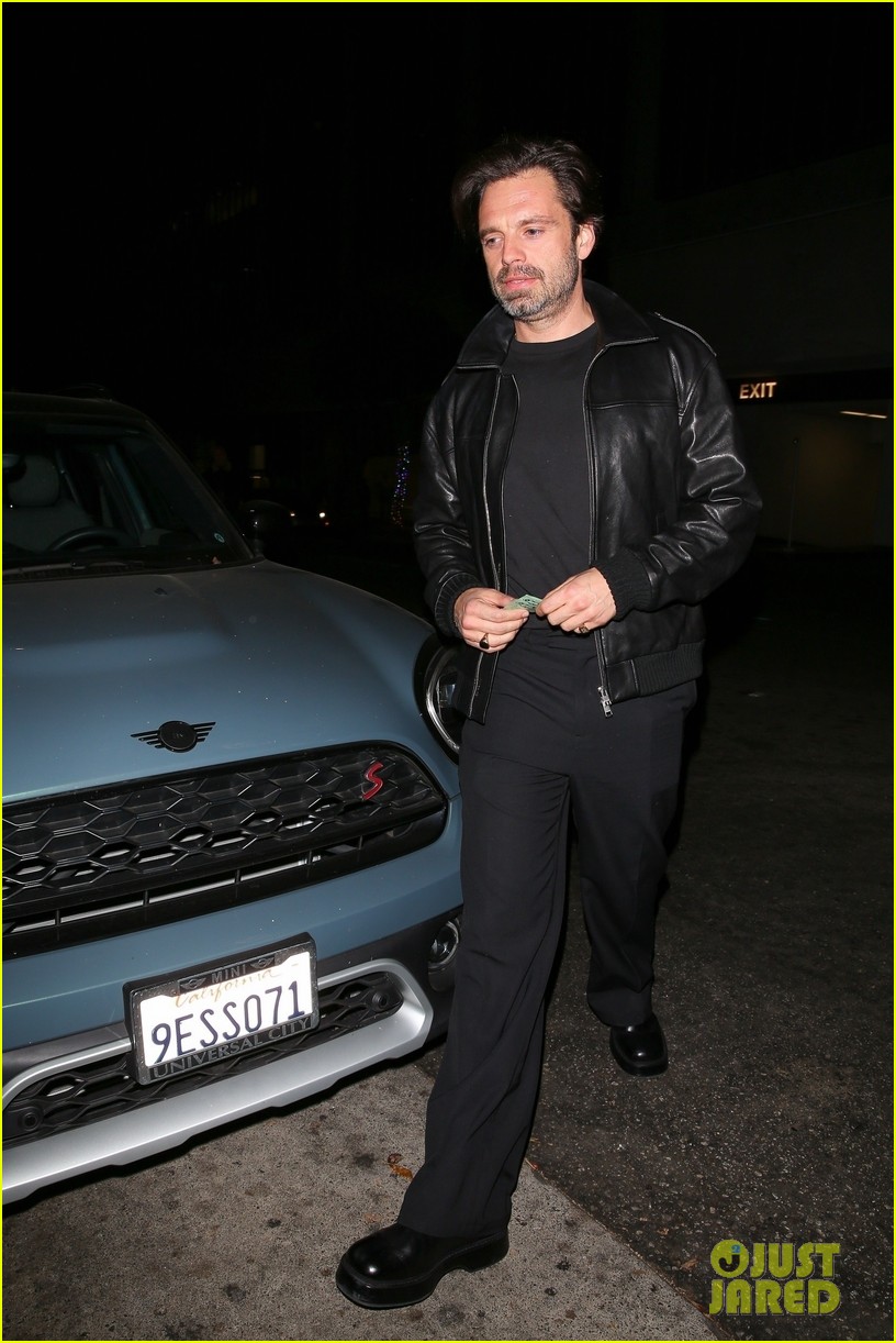 Sebastian Stan Enjoys Rare Night Out with Girlfriend Annabelle Wallis ...