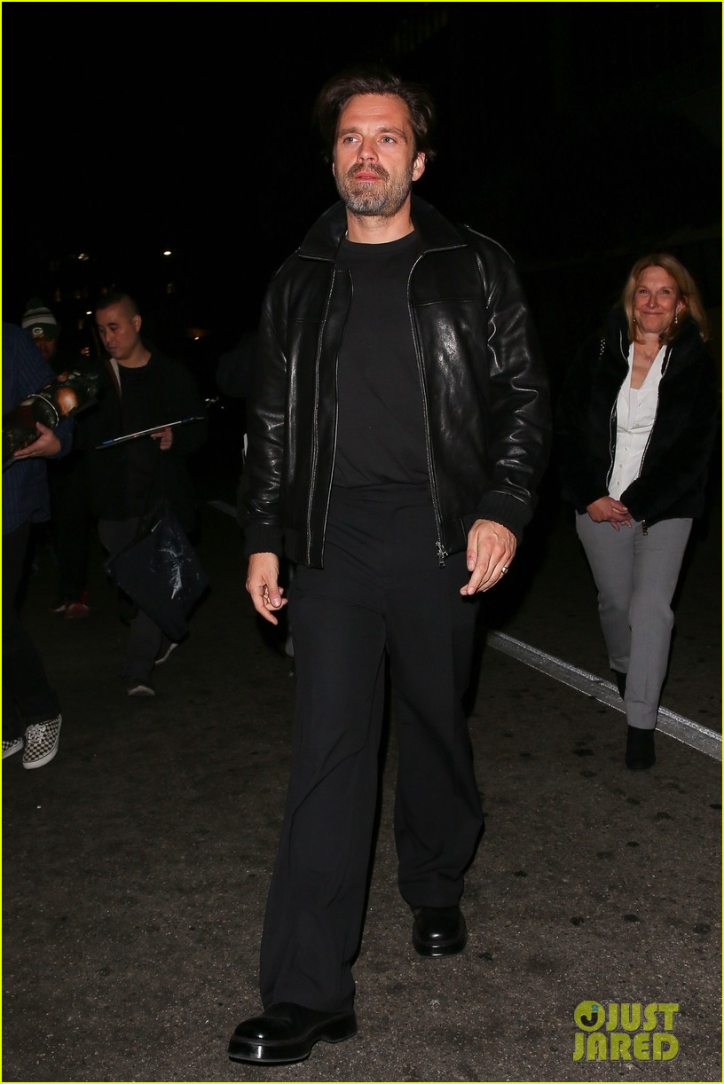 Sebastian Stan Enjoys Rare Night Out with Girlfriend Annabelle Wallis ...