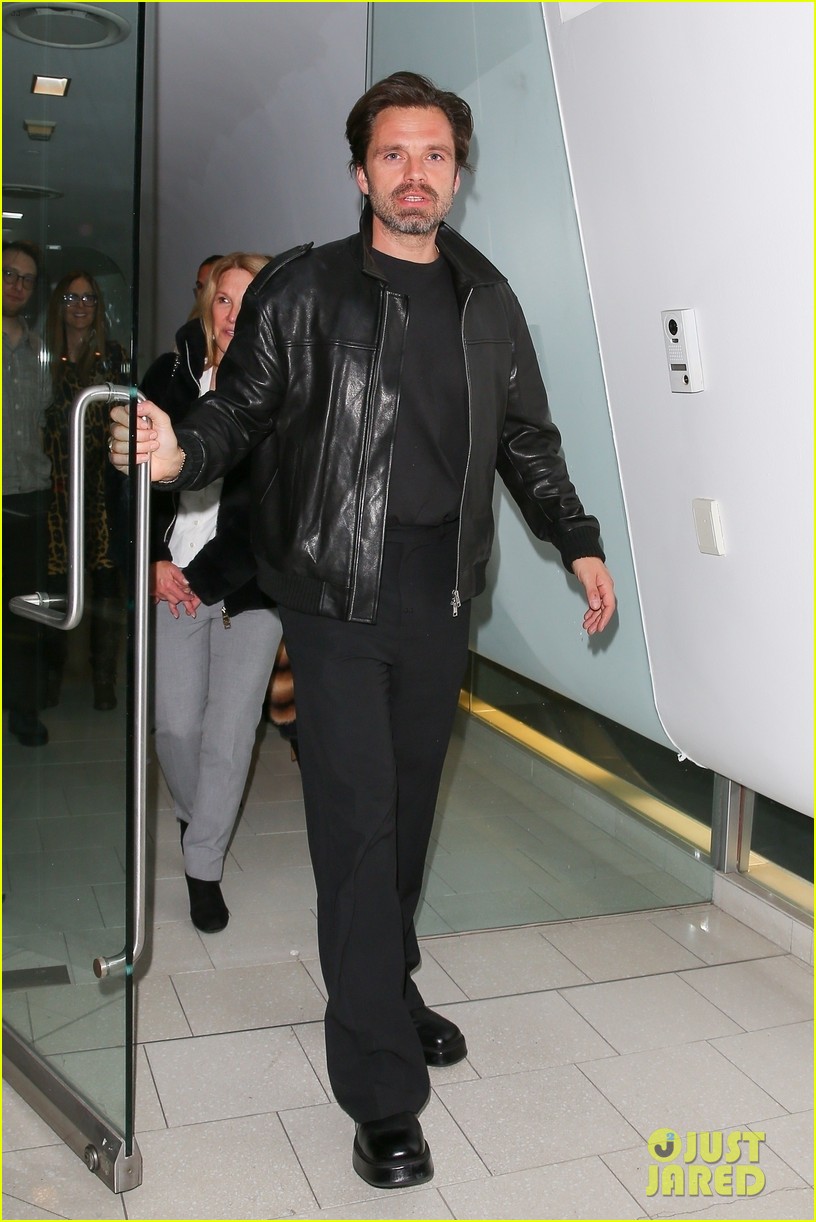 Sebastian Stan Enjoys Rare Night Out with Girlfriend Annabelle Wallis ...