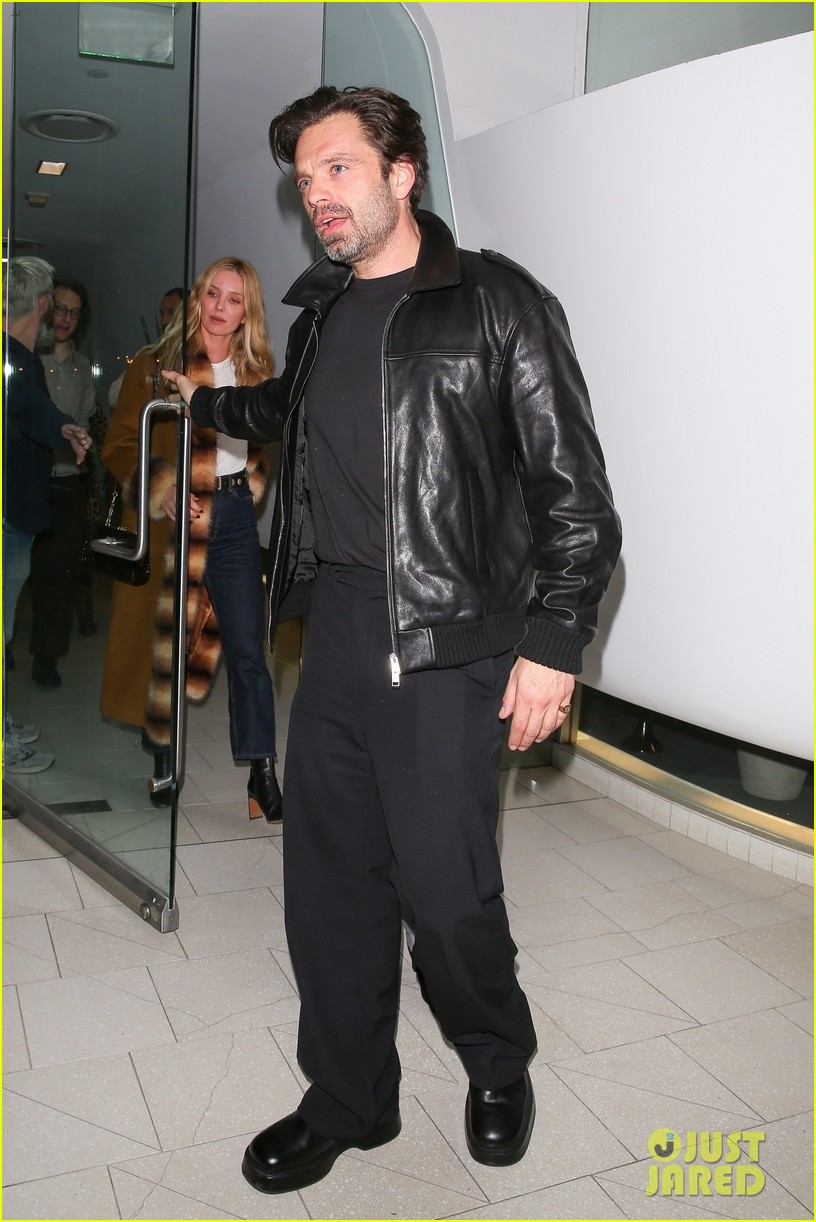 Sebastian Stan Enjoys Rare Night Out with Girlfriend Annabelle Wallis ...