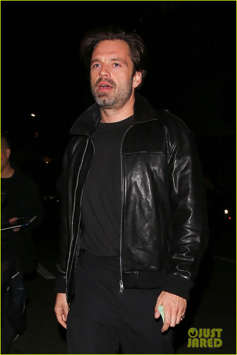 Sebastian Stan Enjoys Rare Night Out with Girlfriend Annabelle Wallis ...