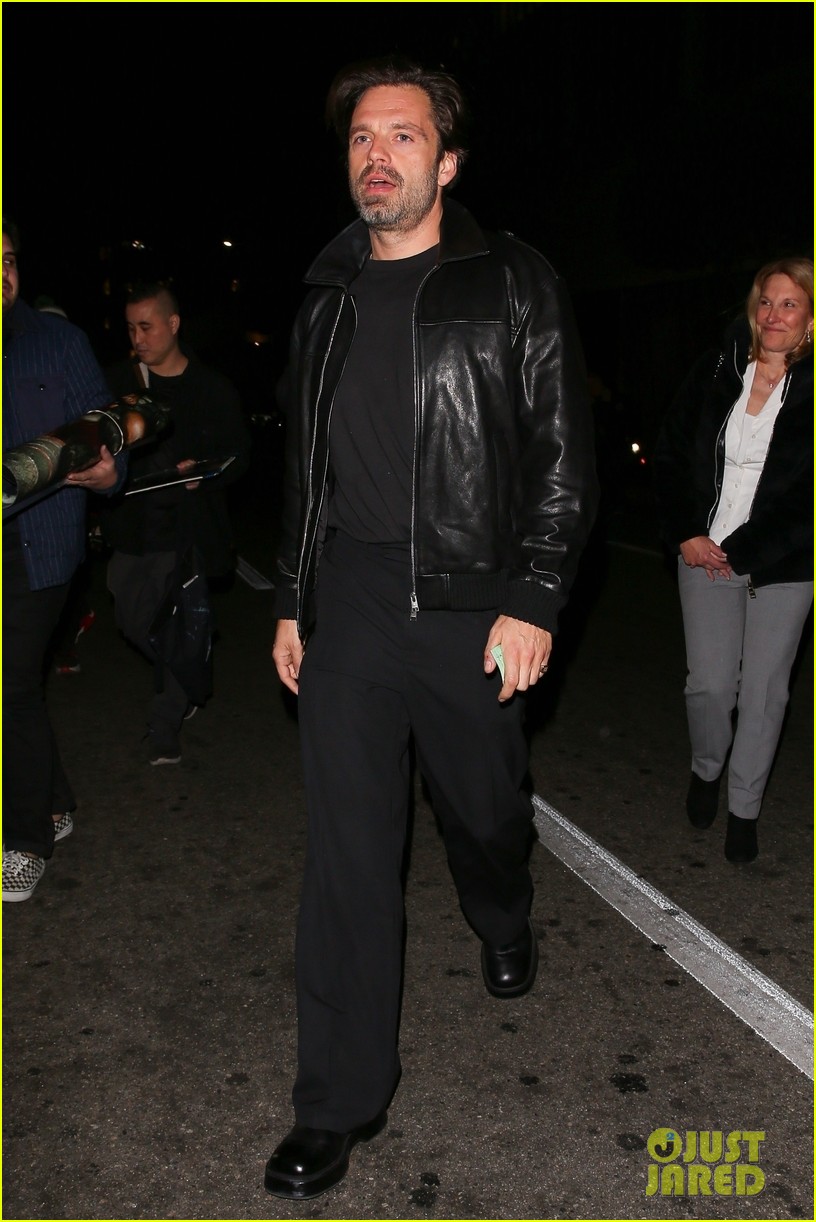 Sebastian Stan Enjoys Rare Night Out with Girlfriend Annabelle Wallis ...