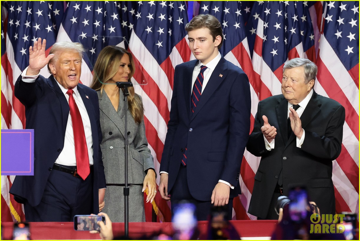 Donald Trump's Family, Including Son Barron & Wife Melania, Join Him ...