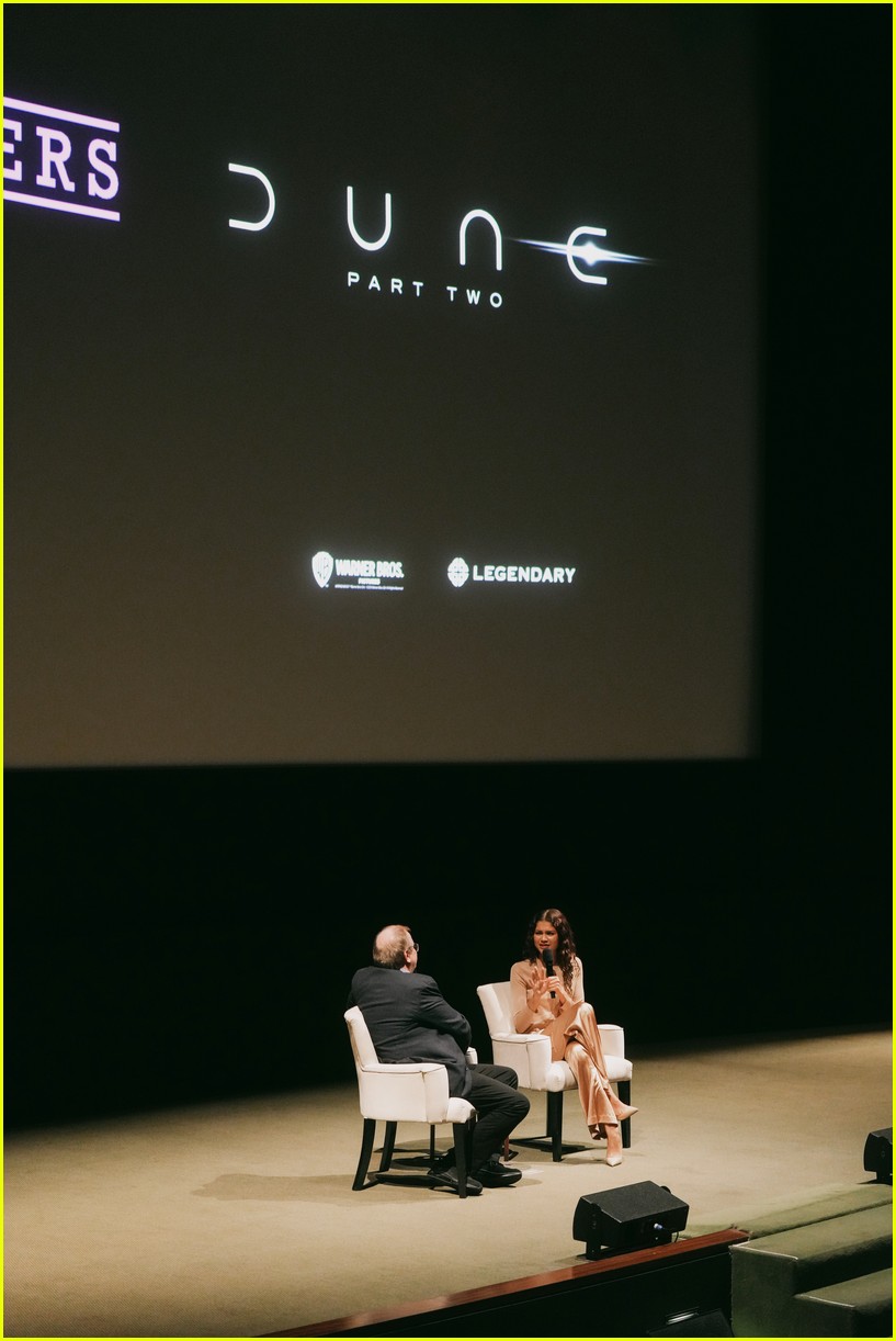Zendaya Attends 'Dune: Part Two' & 'Challengers' Double Feature FYC Screening: Photo 5098971 ...
