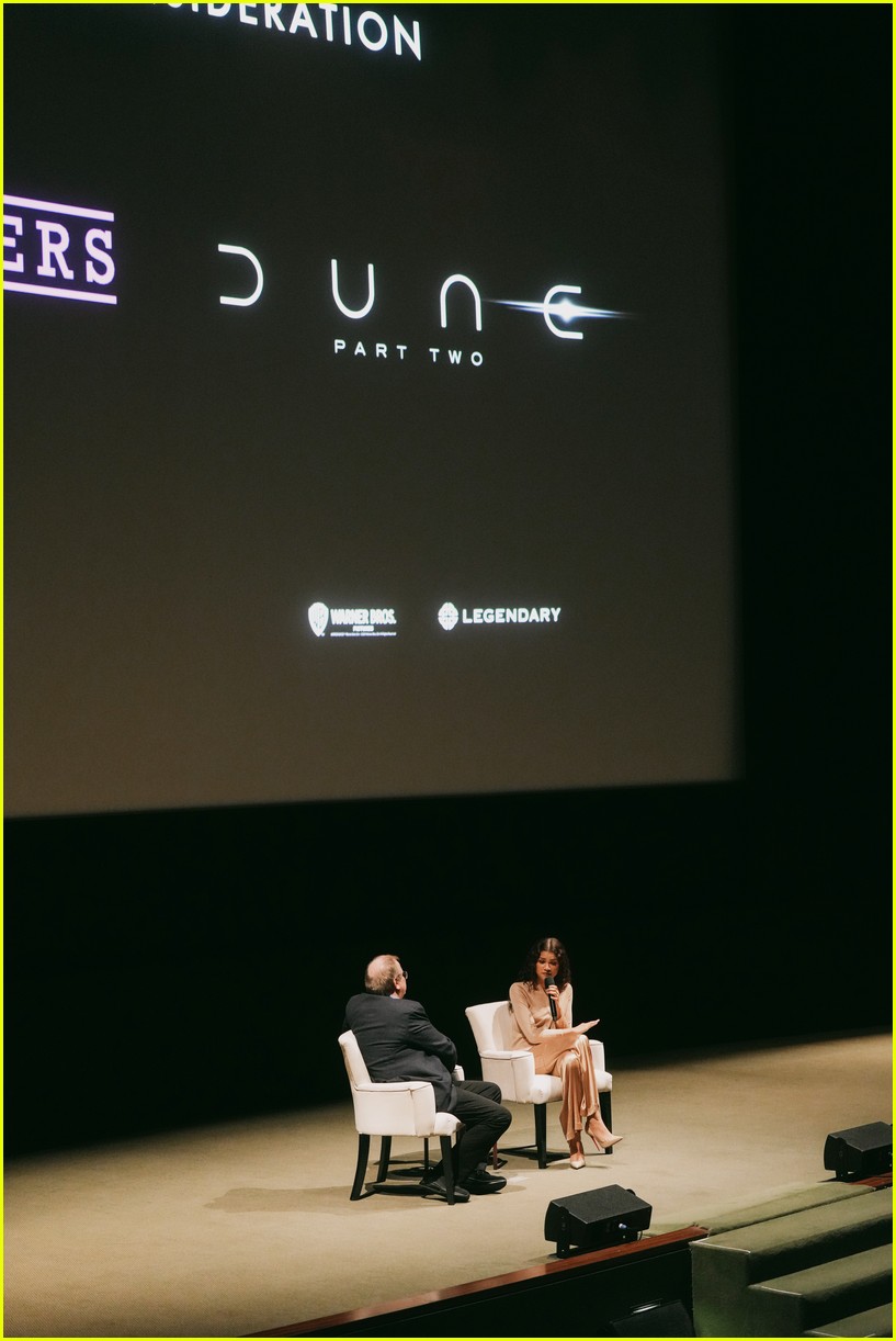 Zendaya Attends 'Dune: Part Two' & 'Challengers' Double Feature FYC Screening: Photo 5098972 ...