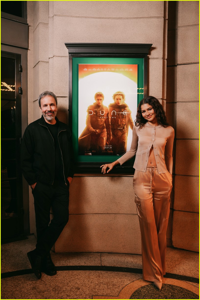 Zendaya Attends 'Dune: Part Two' & 'Challengers' Double Feature FYC Screening: Photo 5098976 ...