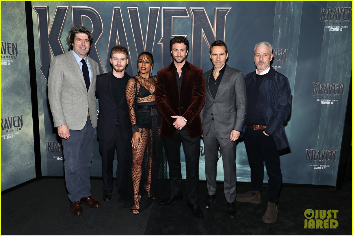 Aaron Taylor-Johnson & Wife Sam Make First Red Carpet Appearance With Both of Her Eldest ...