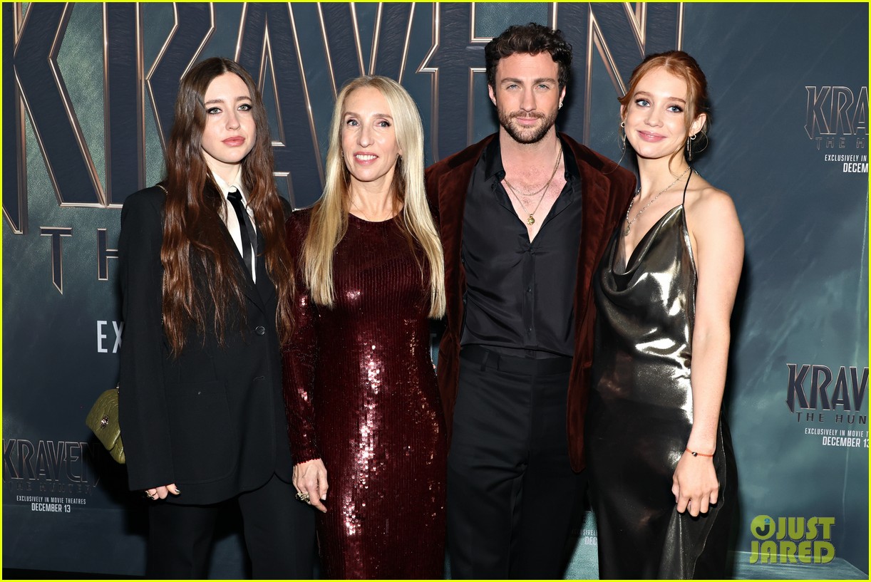 Aaron Taylor-Johnson & Wife Sam Make First Red Carpet Appearance With Both of Her Eldest ...