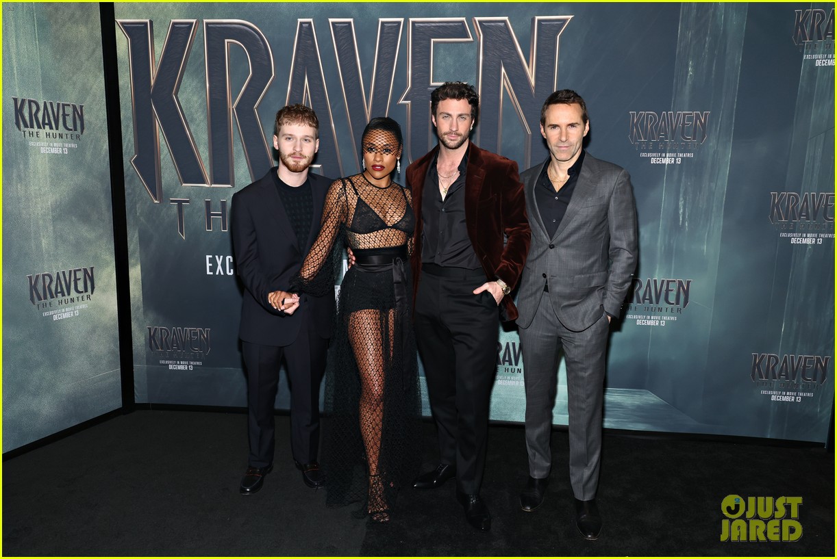 Aaron Taylor-Johnson & Wife Sam Make First Red Carpet Appearance With Both of Her Eldest ...