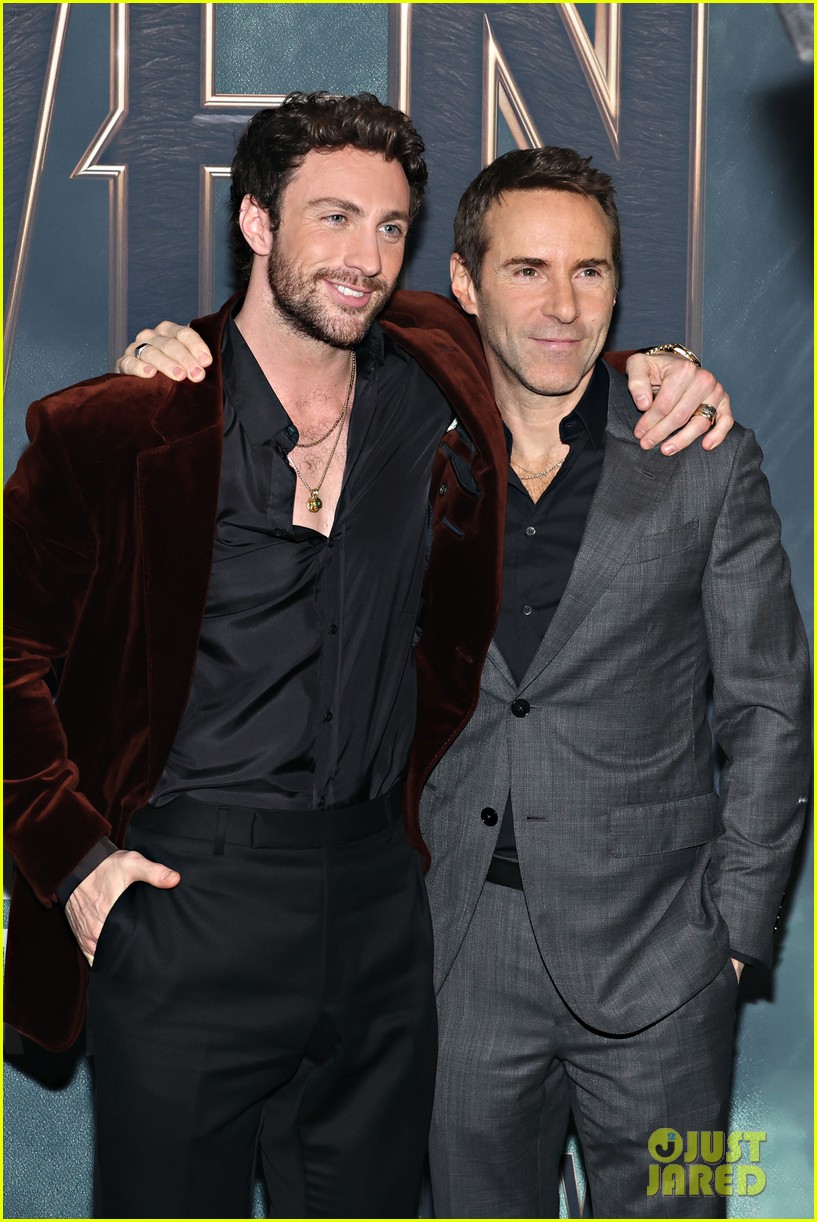 Aaron Taylor-Johnson & Wife Sam Make First Red Carpet Appearance With Both of Her Eldest ...