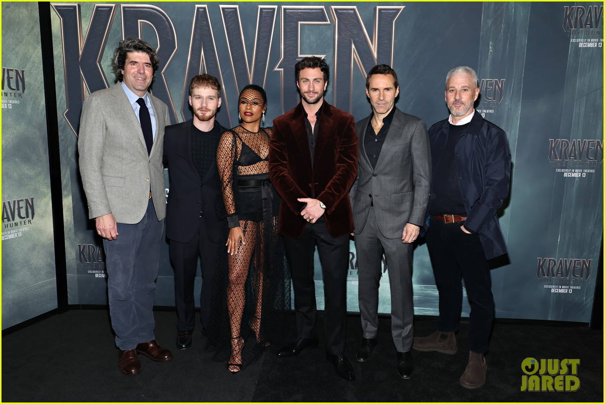 Aaron Taylor-Johnson & Wife Sam Make First Red Carpet Appearance With Both of Her Eldest ...