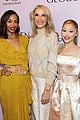 Watch Ariana Grande & Zoe Saldana Meet at Golden Globes Events After ...