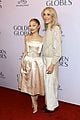 Watch Ariana Grande & Zoe Saldana Meet at Golden Globes Events After ...