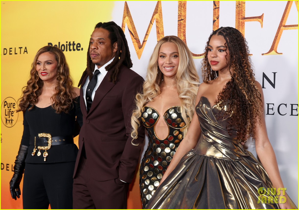 Beyonce & Jay-Z Join Daughter Blue Ivy, 12, at 'Mufasa' Red Carpet Premiere: Photo 5105192 ...