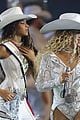 Blue Ivy Carter Dances with Mom Beyonce During Christmas Halftime Show ...