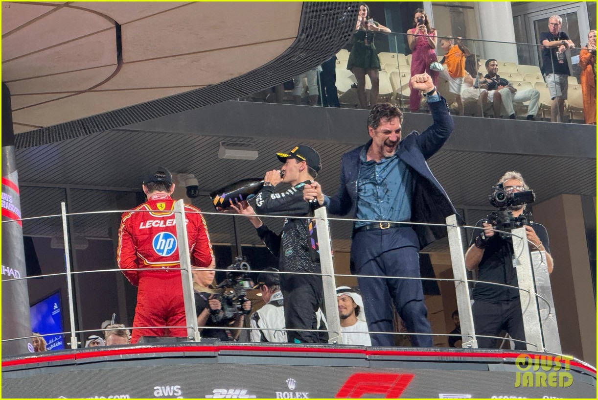 Brad Pitt & Javier Bardem Film 'F1' Movie Scenes With Charles Leclerc ...