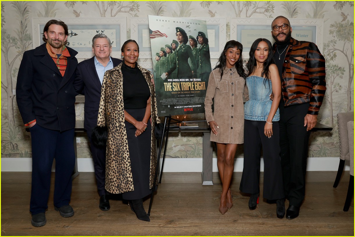 Bradley Cooper Supports Friend Kerry Washington By Hosting 'Six Triple ...