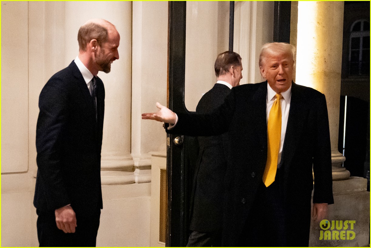 Donald Trump Meets With Prince William in Paris - Details of Their ...
