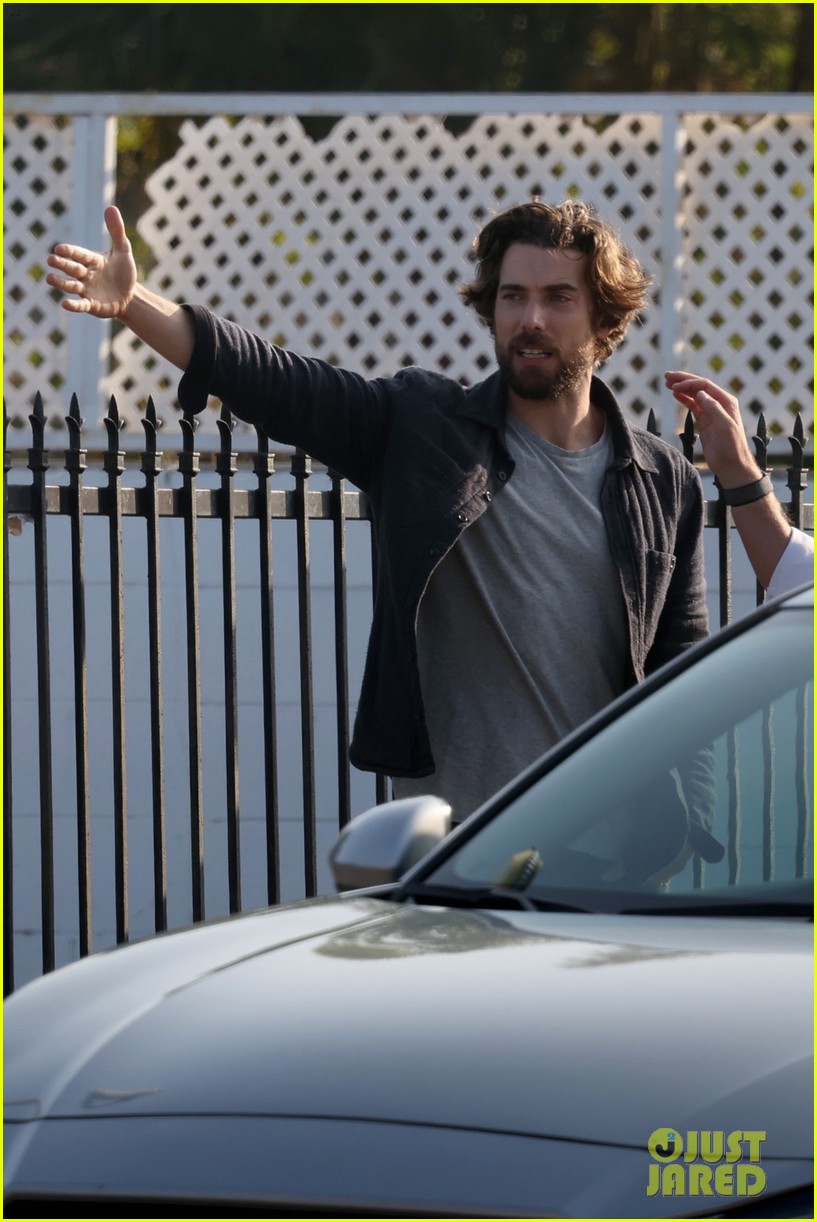 'Hot Frosty' Star Dustin Milligan Steps Out With His Love Amanda Crew ...