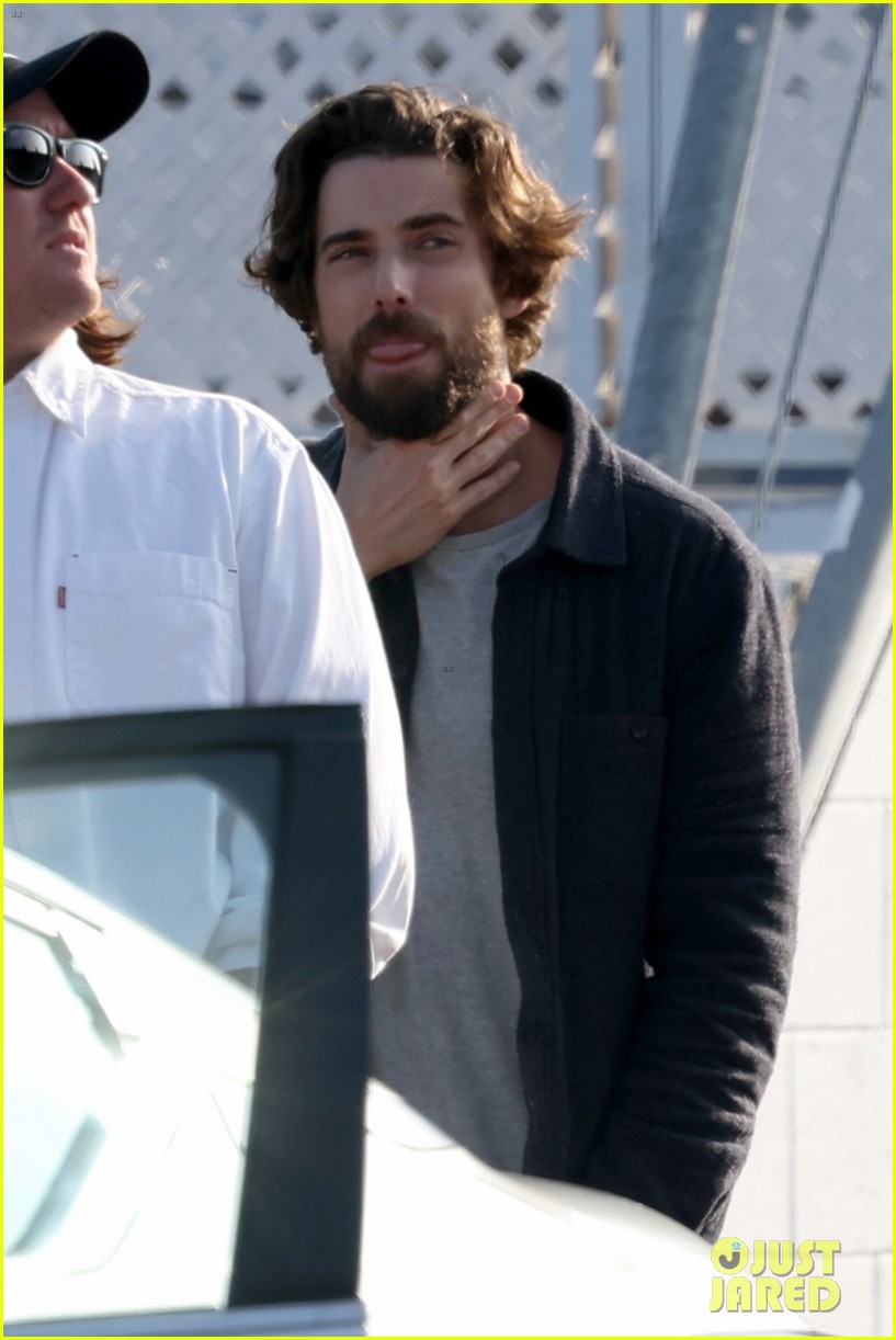 'Hot Frosty' Star Dustin Milligan Steps Out With His Love Amanda Crew ...