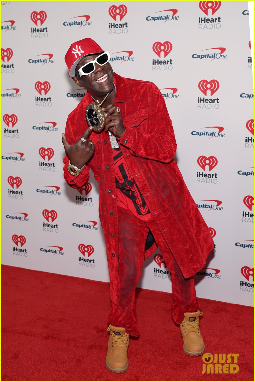 Flavor Flav Tears Up While Receiving Custom Clock from Water Polo Team ...