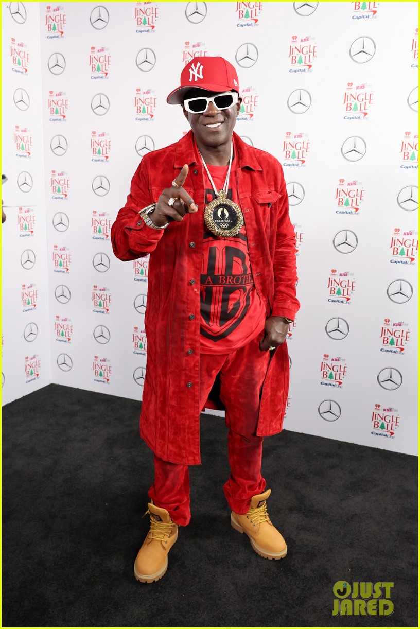 Flavor Flav Tears Up While Receiving Custom Clock from Water Polo Team ...