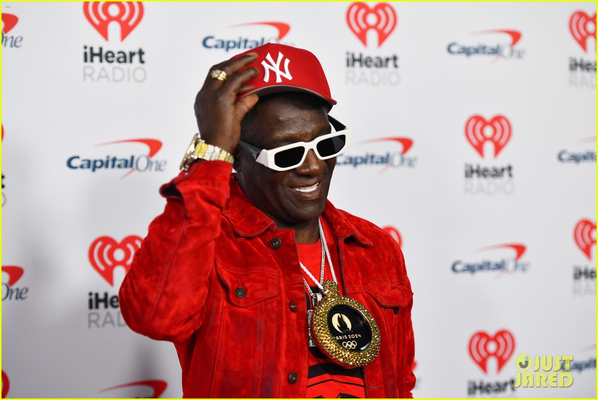 Flavor Flav Tears Up While Receiving Custom Clock from Water Polo Team ...