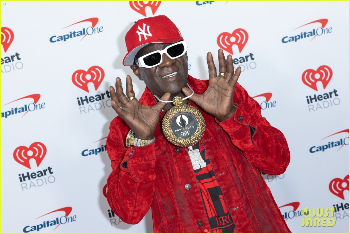 Flavor Flav Tears Up While Receiving Custom Clock from Water Polo Team ...