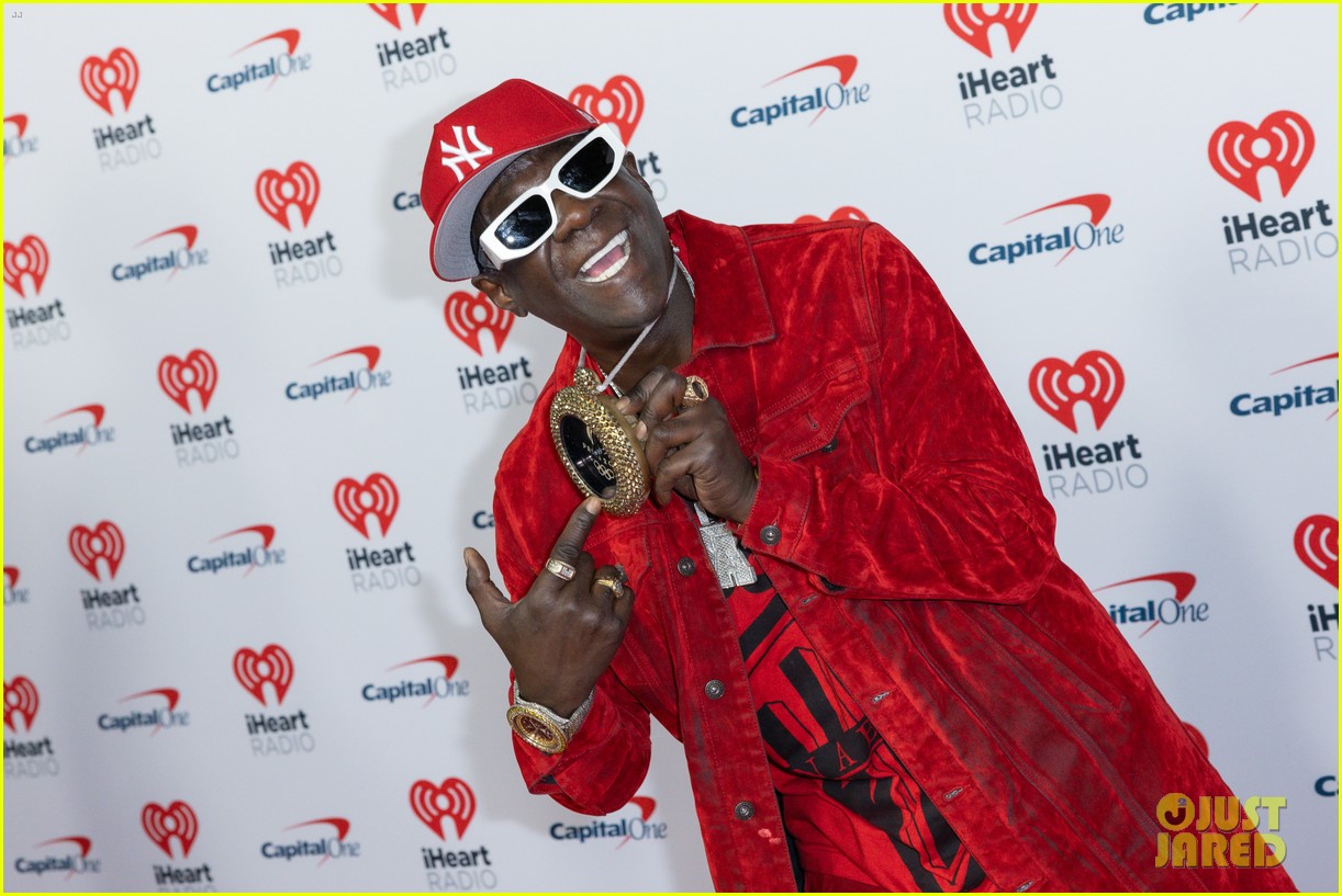 Flavor Flav Tears Up While Receiving Custom Clock from Water Polo Team ...