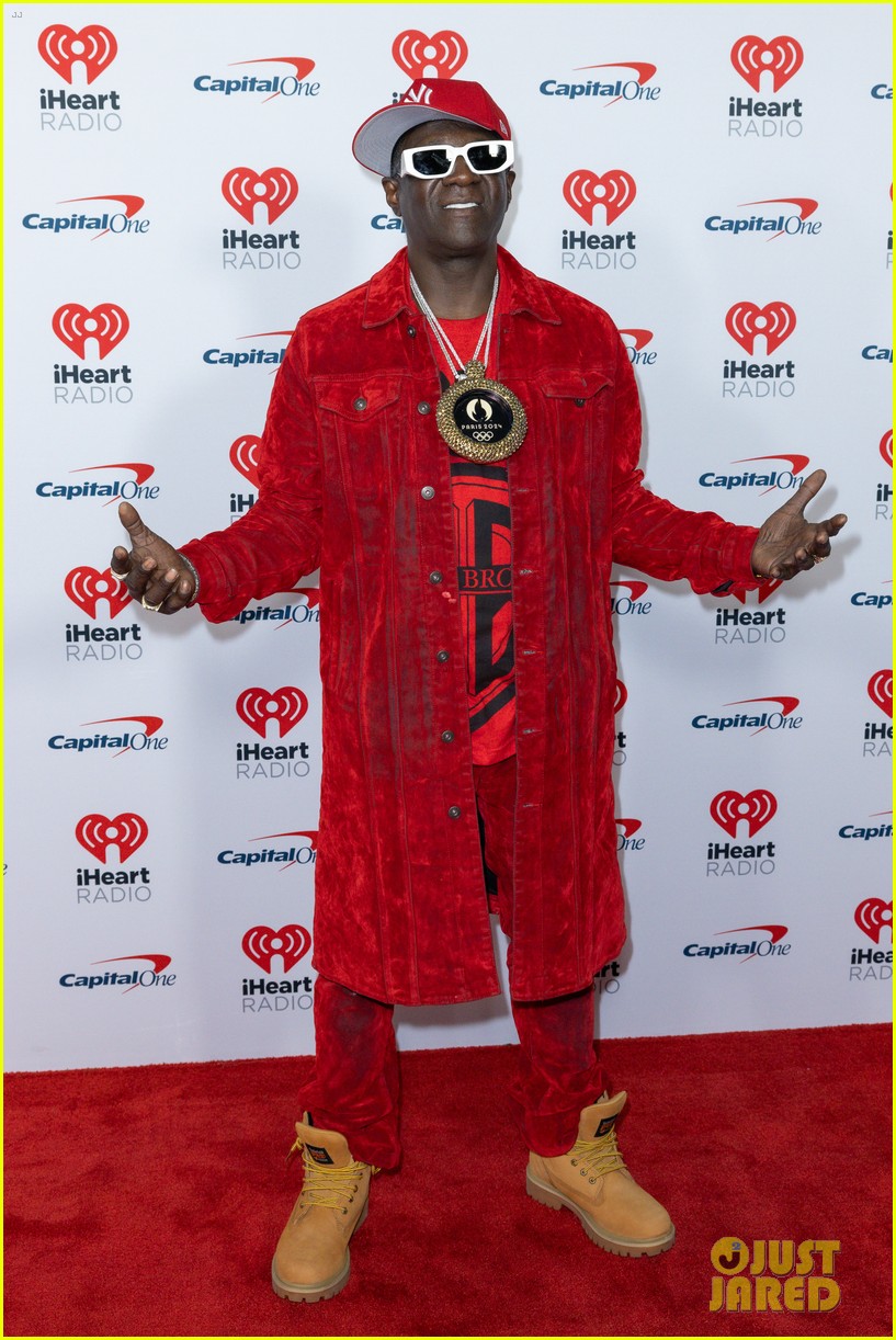 Flavor Flav Tears Up While Receiving Custom Clock from Water Polo Team ...