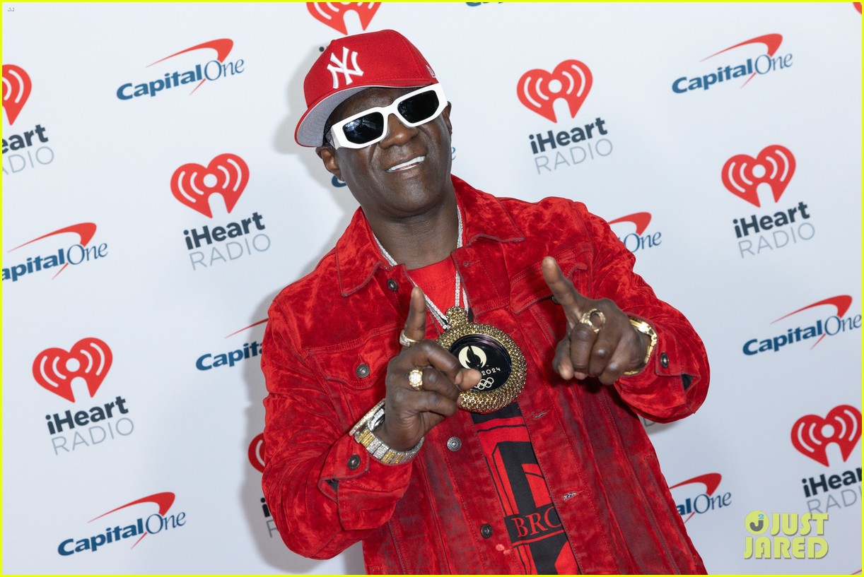 Flavor Flav Tears Up While Receiving Custom Clock from Water Polo Team ...
