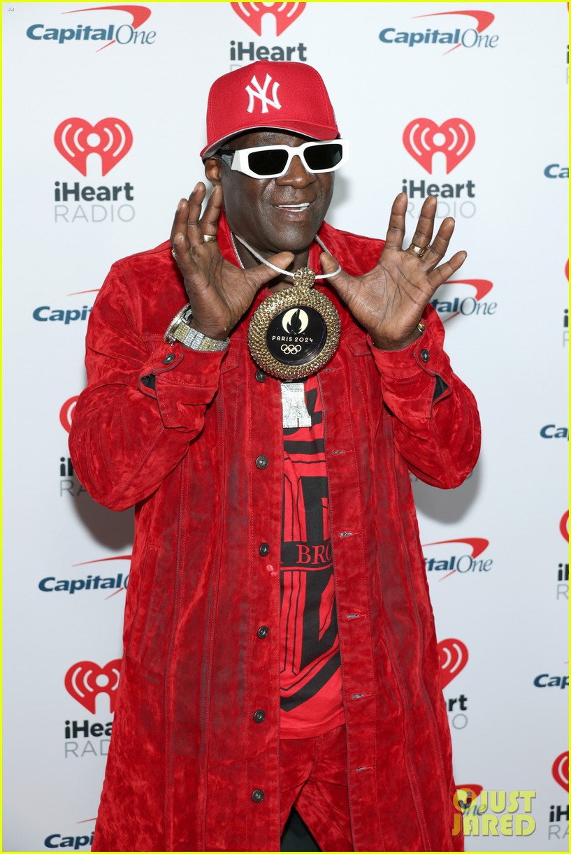 Flavor Flav Tears Up While Receiving Custom Clock from Water Polo Team ...