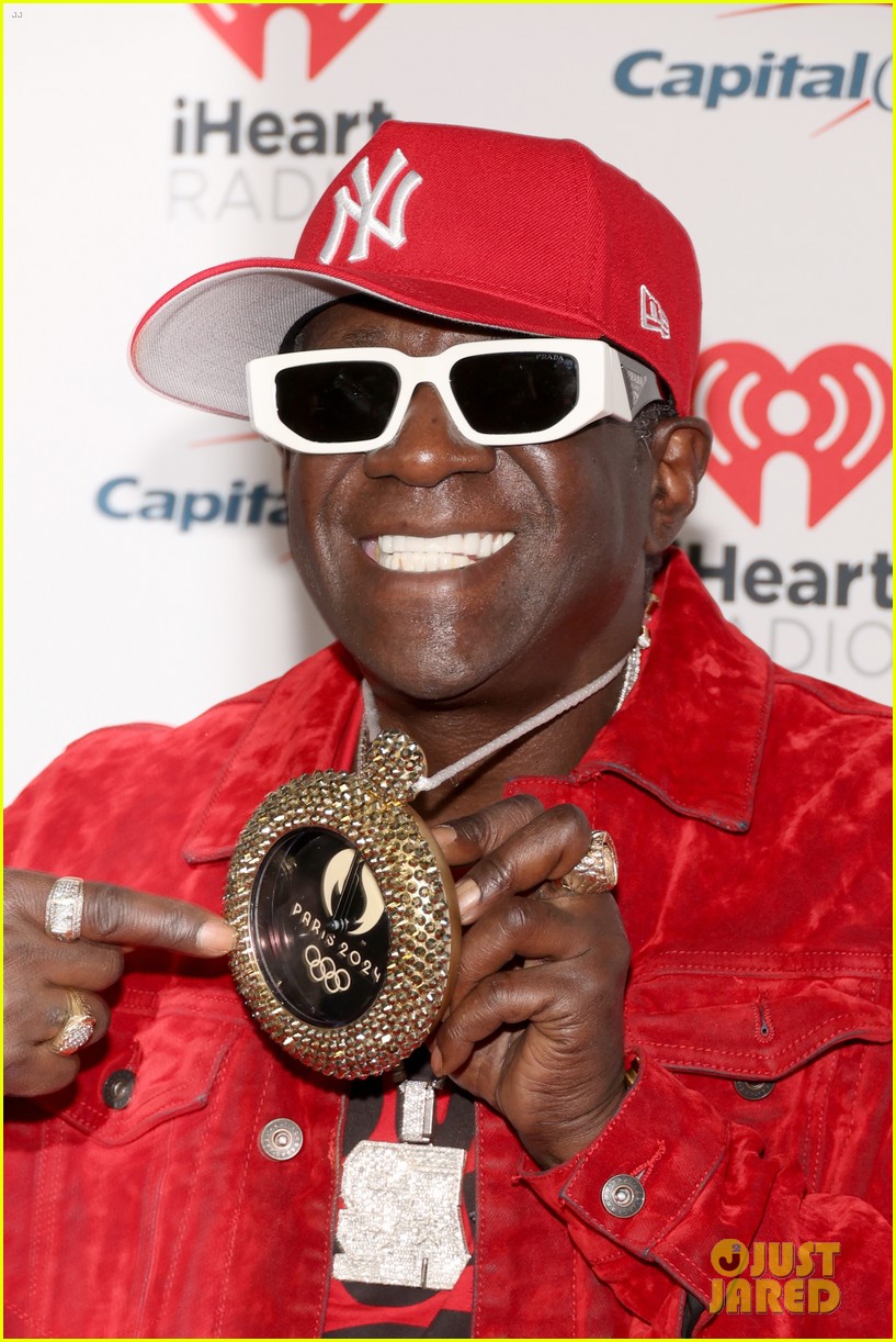 Flavor Flav Tears Up While Receiving Custom Clock from Water Polo Team ...