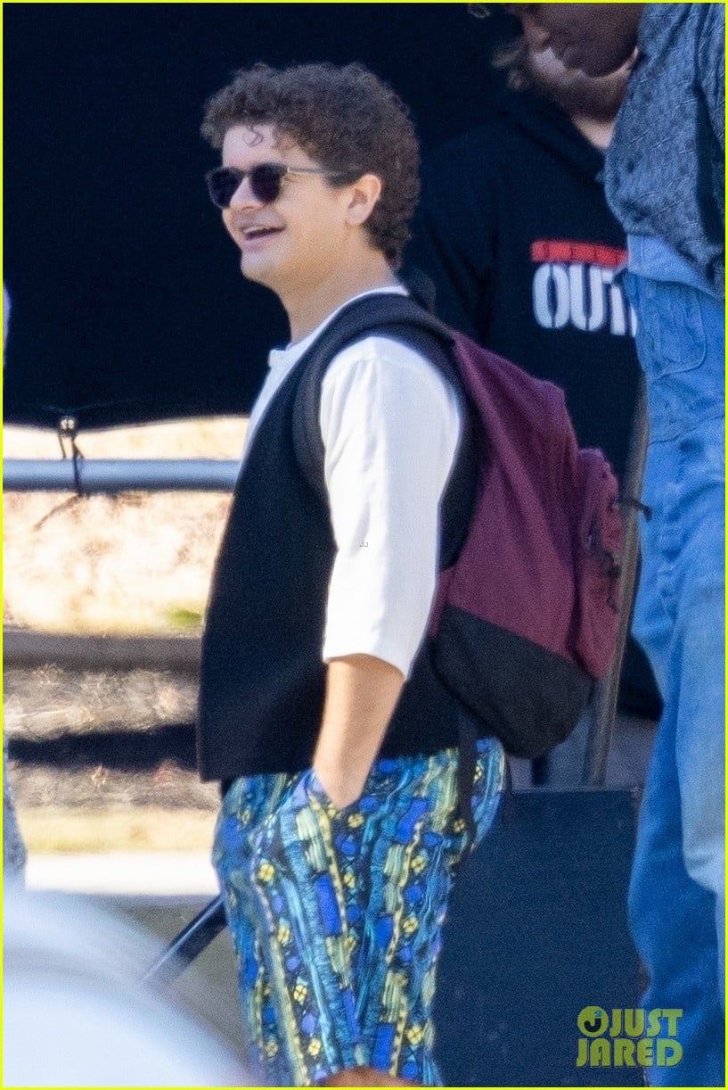Photo: gaten matarazzo on stranger things set 06 | Photo 5106504 | Just ...