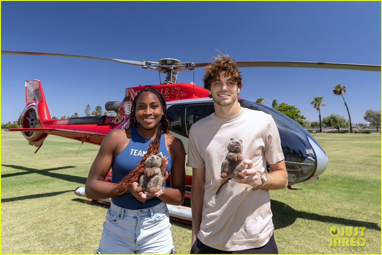 Coco Gauff & Taylor Fritz Hit the Beach in Perth Ahead of United Cup ...
