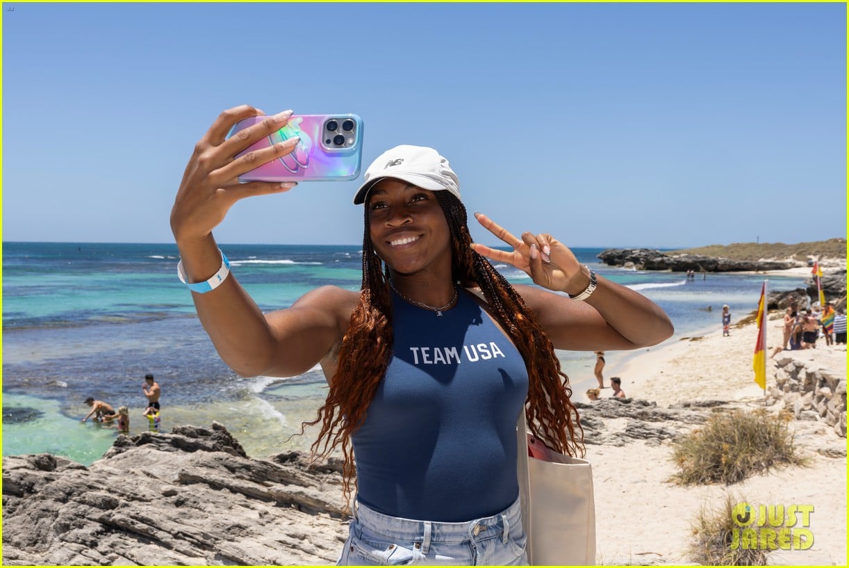 Coco Gauff & Taylor Fritz Hit the Beach in Perth Ahead of United Cup ...
